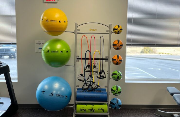 Corporate Facility with Commercial Fitness Equipment